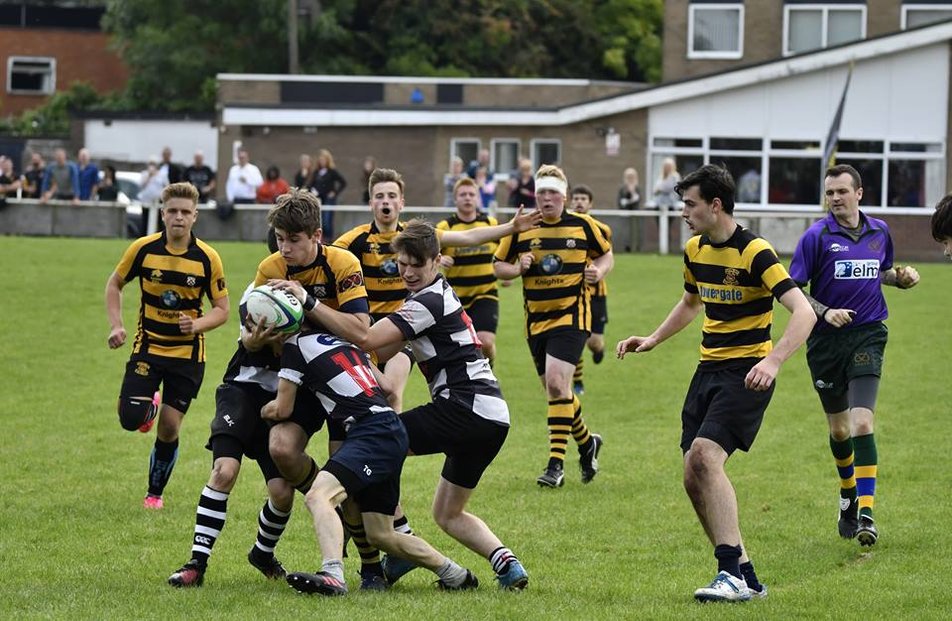 Stafford RUFC 43 vs. 12 Veseyans RUFC - 24 September 2017 - Colts ...