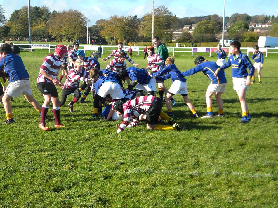 Alnwick Rugby Football Club 7 vs. 14 Ponteland - 19 October 2014 - U14s ...