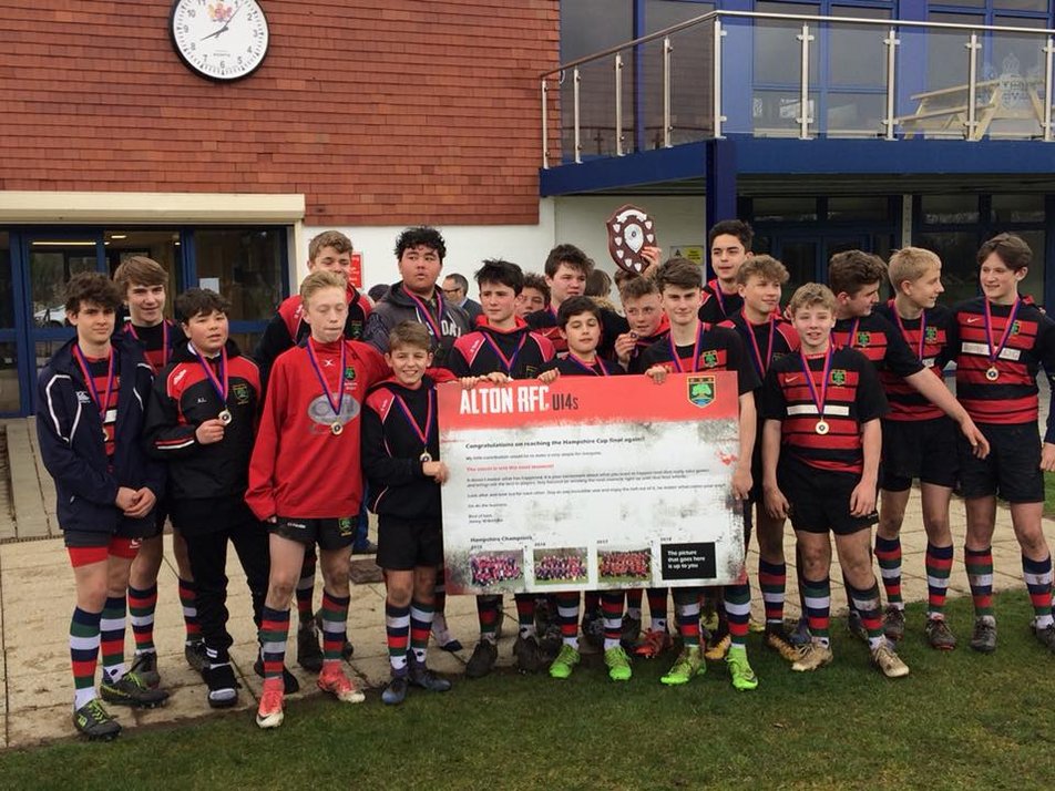 Alton RFC 14 vs. 12 Trojans RFC (Cup Final) - 25 March 2018 - Under 14s ...